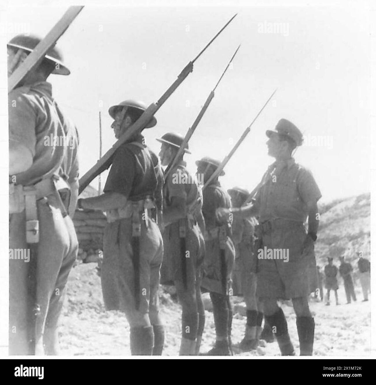 Desert fighting tobruk hi-res stock photography and images - Alamy