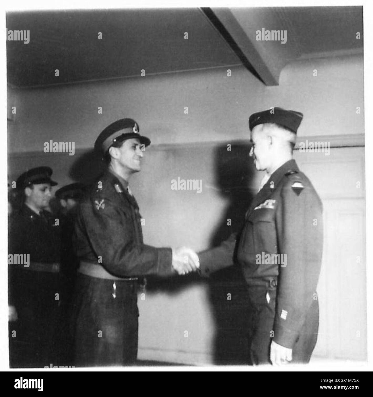 INVESTITURE BY GEN OMAR BRADLEY - Maj-Gen M.S. Chilton, CBE, Legion of ...