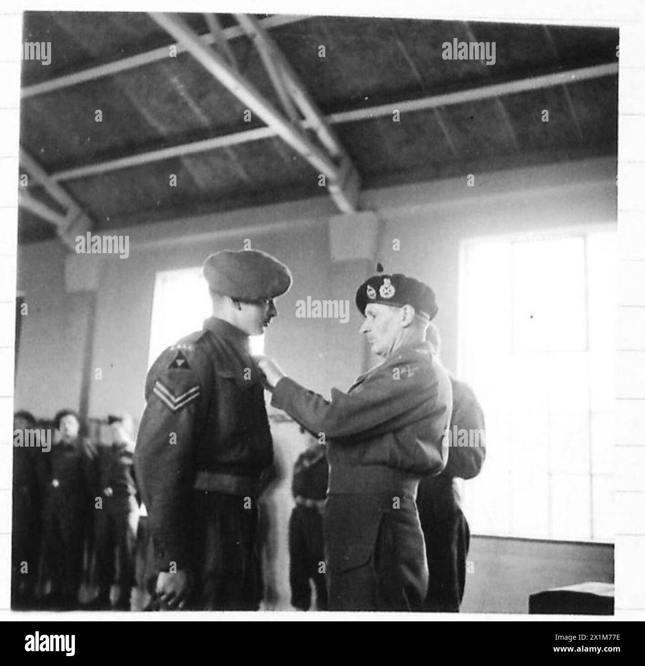 FIELD-MARSHAL MONTGOMERY AT 3RD DIV INVESTITURE - Cpl H. Pollard 2nd ...