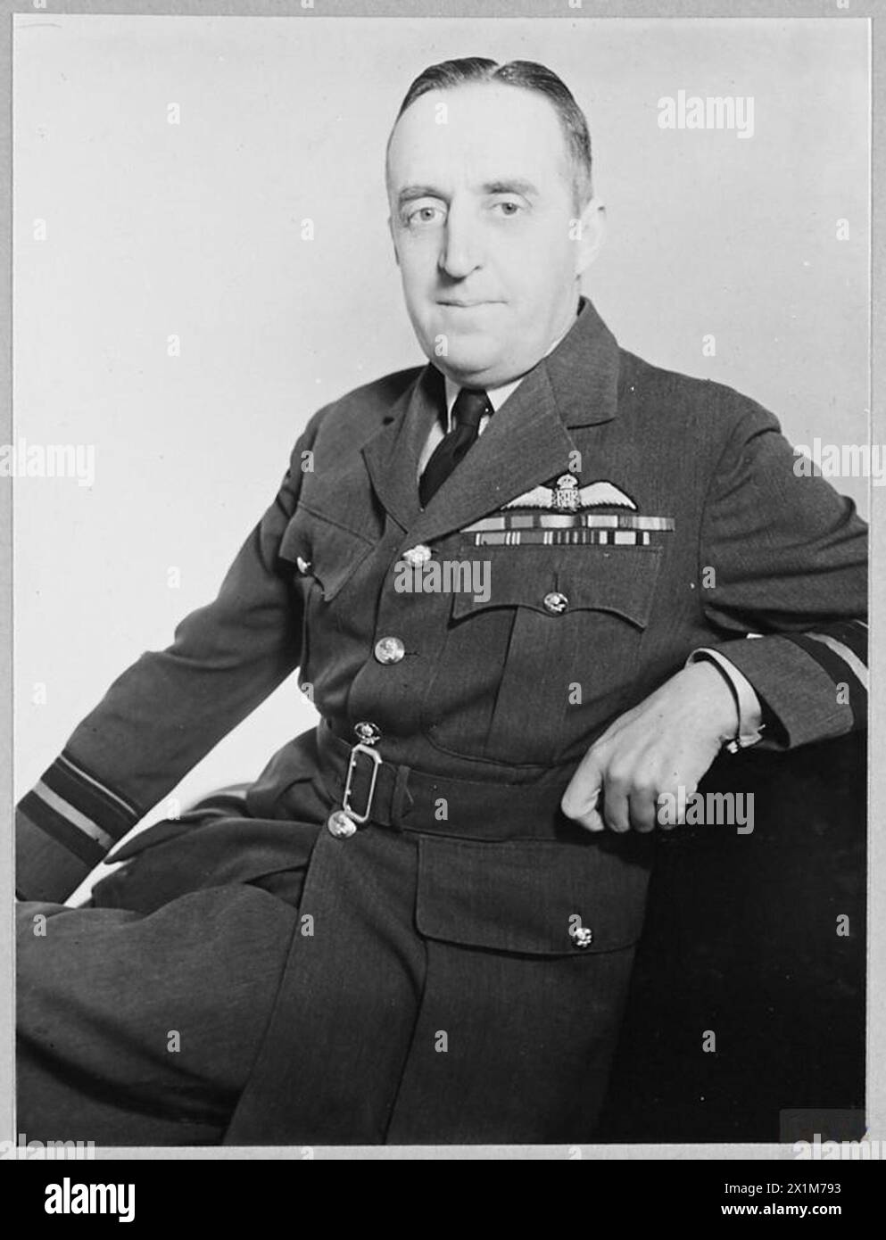 Portrait of Air Vice Marshal C.H.K. Edmonds, CBE, DSO, serving as Air ...