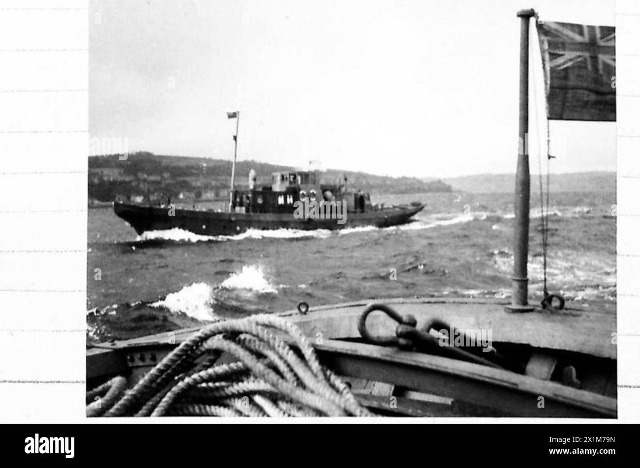 Powered water craft Black and White Stock Photos & Images - Alamy