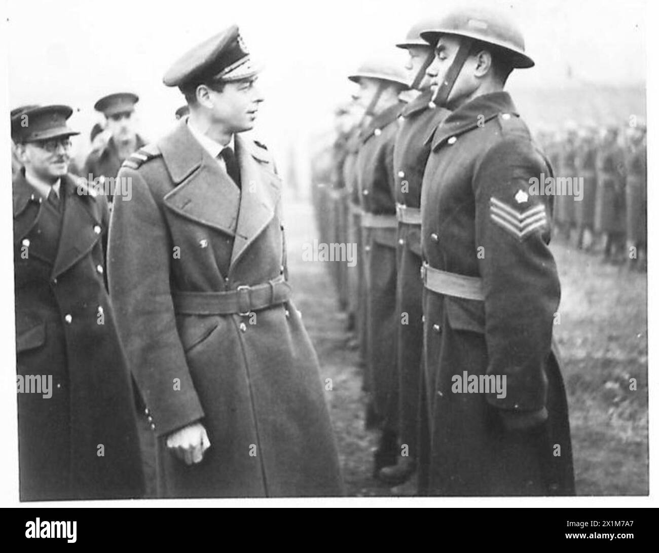 THE DUKE OF KENT IN SCOTLAND - The Duke of Kent, wearing RAF uniform ...