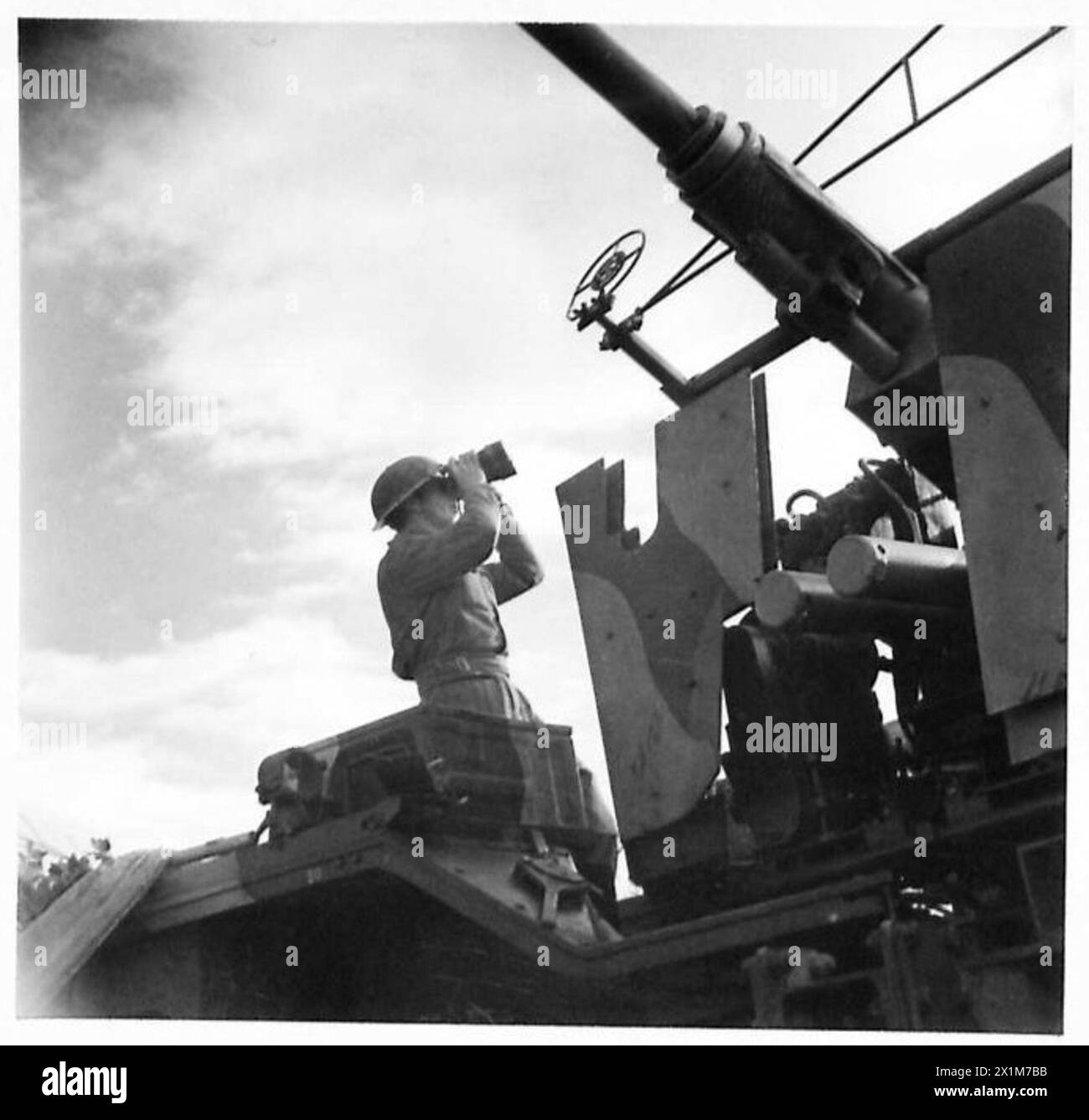 British artillery italy hi-res stock photography and images - Alamy