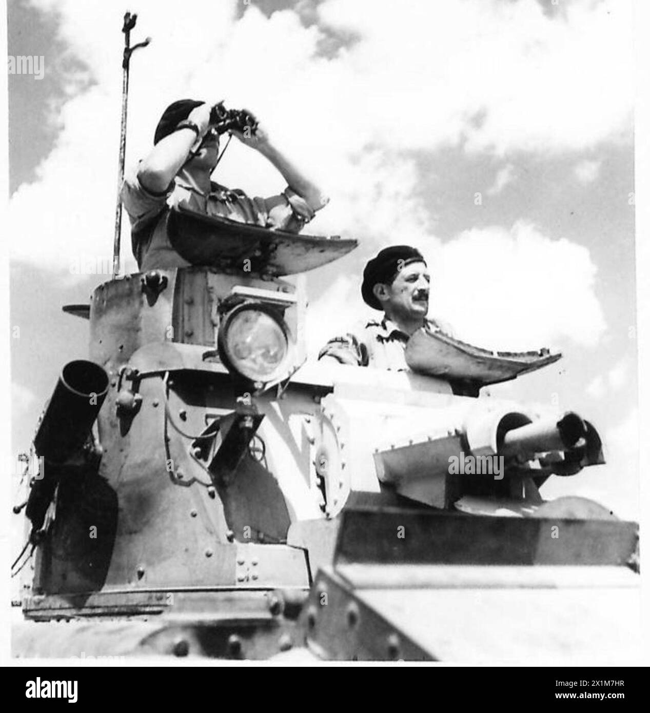 THE BRITISH ENTRY INTO SYRIA - Keeping a sharp look out from the ...