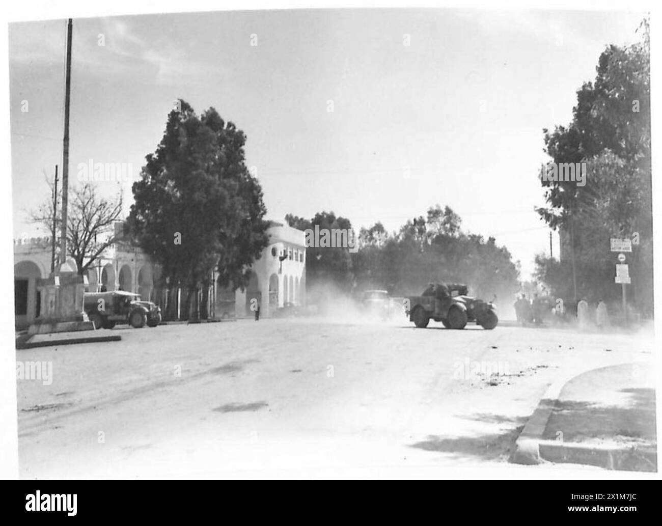 THE LIBYAN CAMPAIGN - Views of Barce , British Army Stock Photo - Alamy