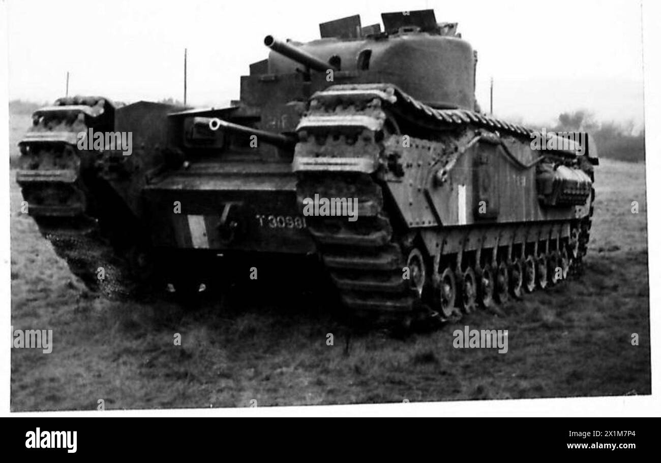 British tank support Cut Out Stock Images & Pictures - Alamy