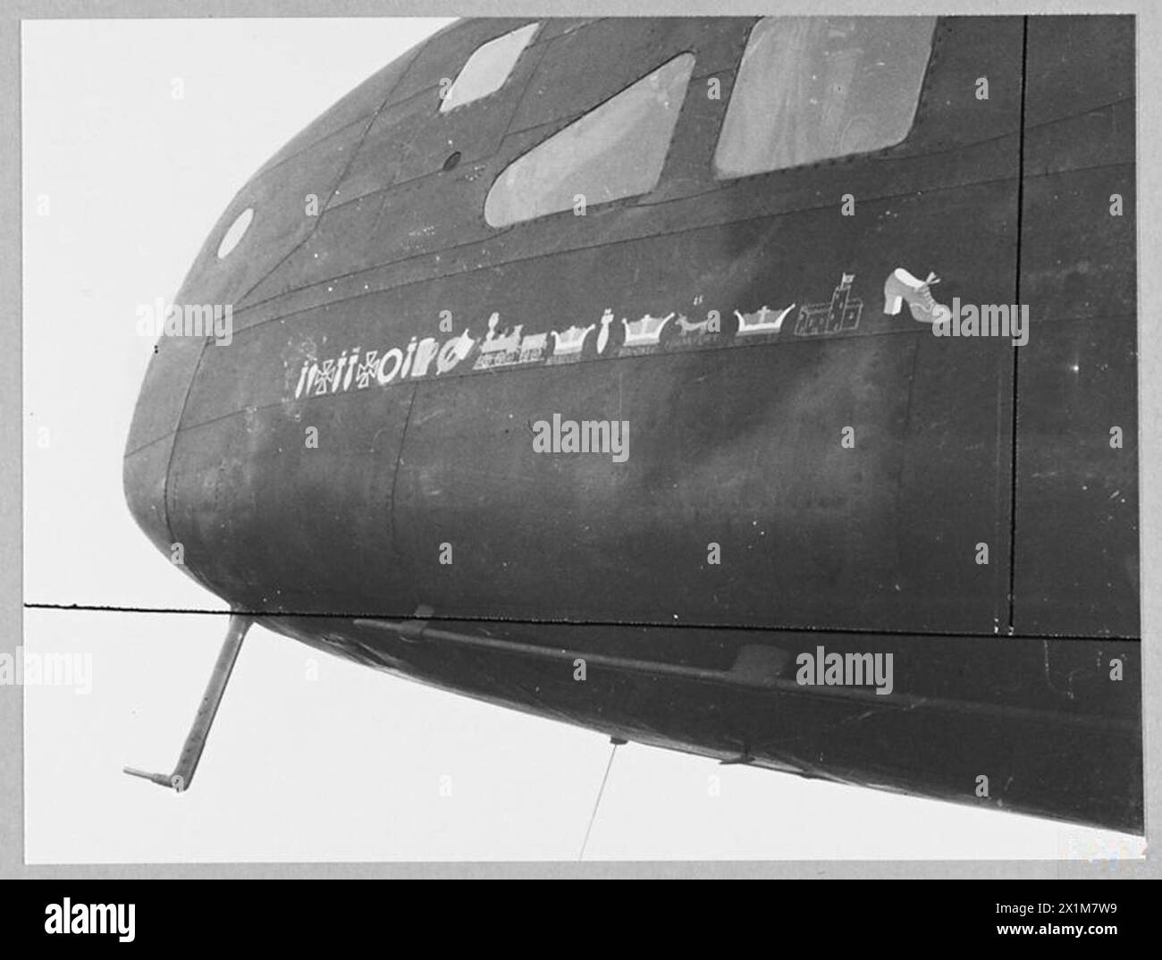 HALIFAX'S PICTORIAL "LOG BOOK" - Picture (issued 1943) shows - This is ...