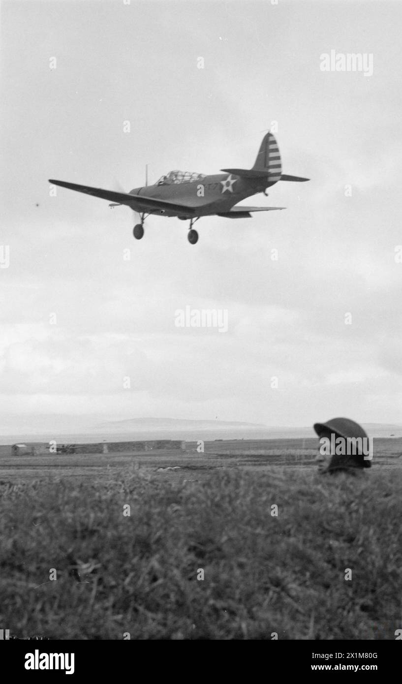 US NAVAL AIRMEN ARRIVE IN BRITAIN. APRIL 1942, ROYAL NAVAL AIR STATION ...