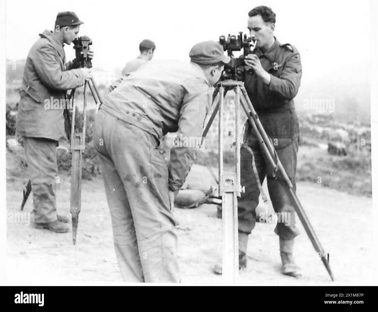 Artillery survey Cut Out Stock Images & Pictures - Alamy