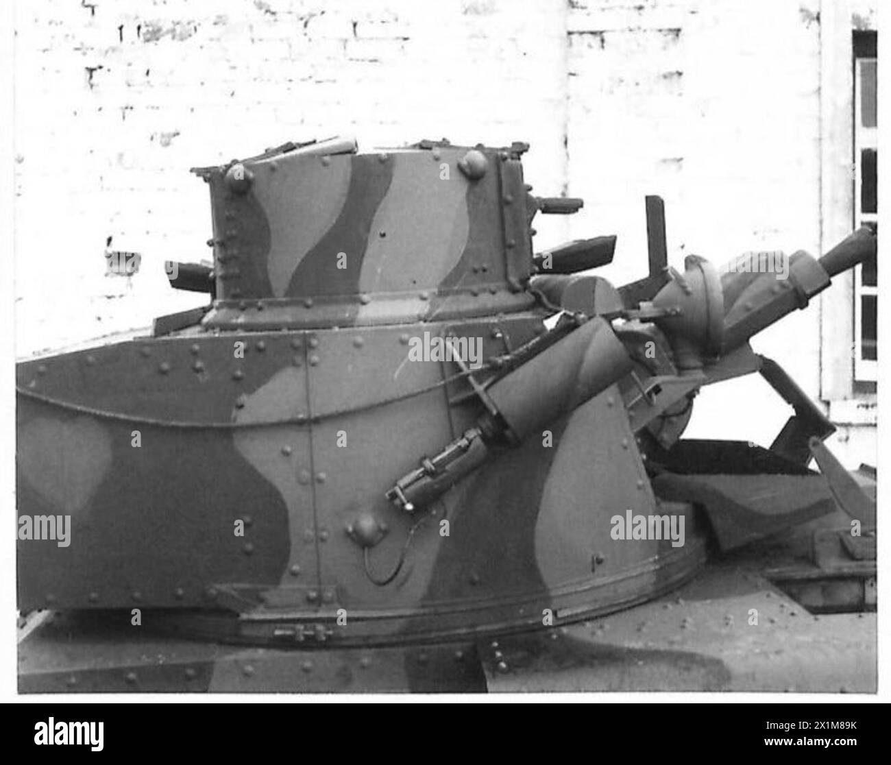 British army light tank Black and White Stock Photos & Images - Alamy