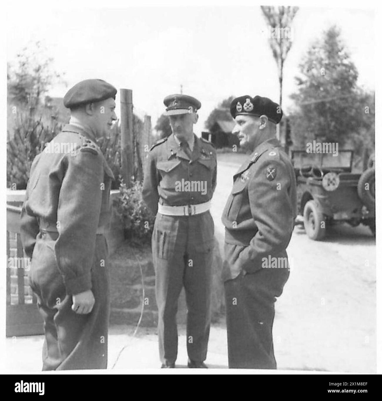 FIELD MARSHAL MONTGOMERY VISITS KIEL - Field Marshal Montgomery ...