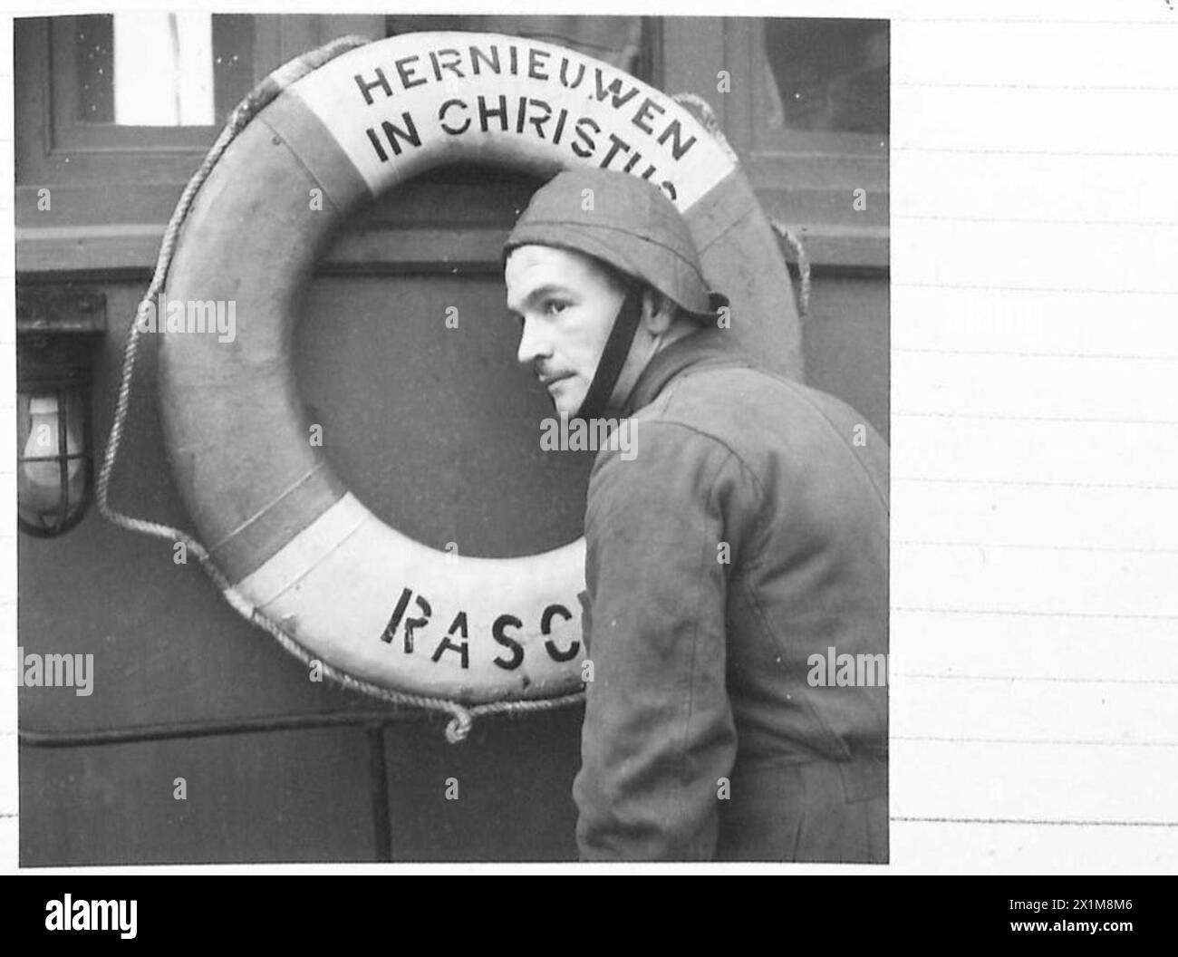 WATERBORNE TRAINING CENTRE [R.A.S.C.] - A typical soldier-sailor of the ...