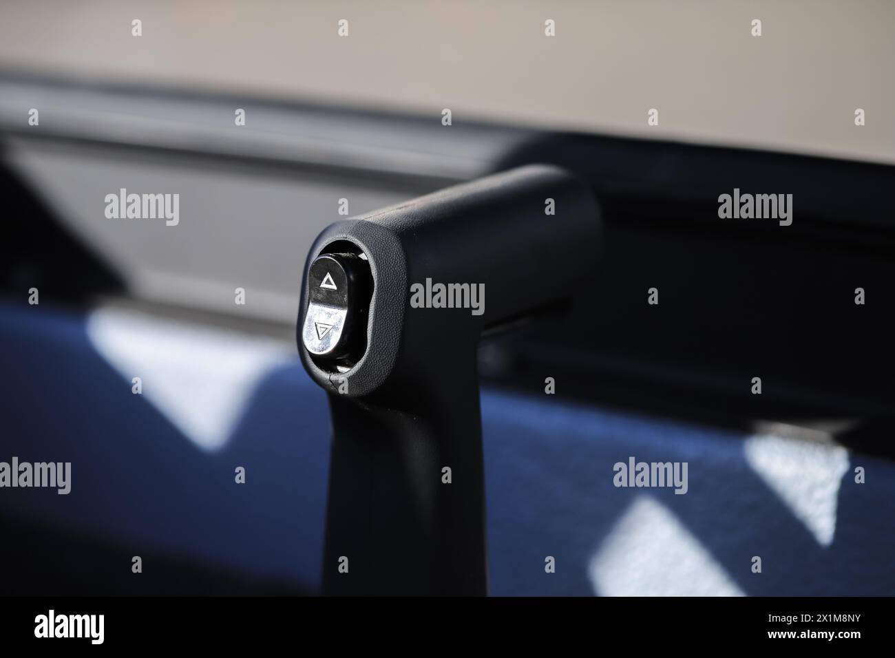 Motor boat throttle drive control. Handle gas on the boat Stock Photo ...