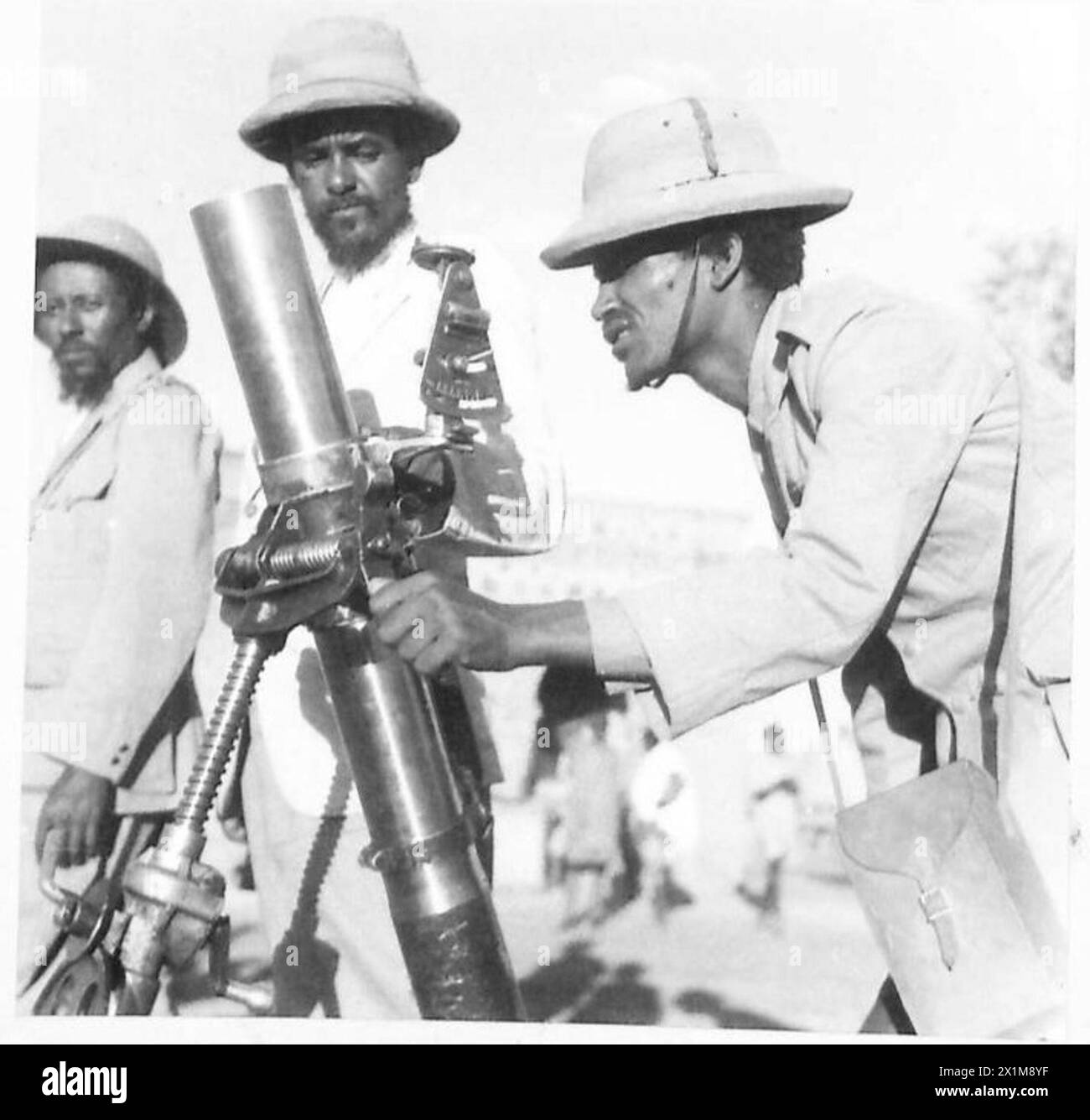 ETHIOPIAN WARRIORS AID BRITISH TROOPS - Abyssinian warriors are now ...