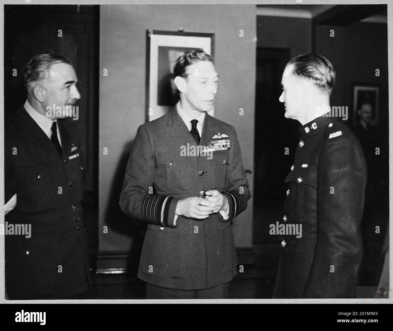 THE KING VISITS R.A.F. COLLEGE CRANWELL FOR JUBILEE - For introduction ...