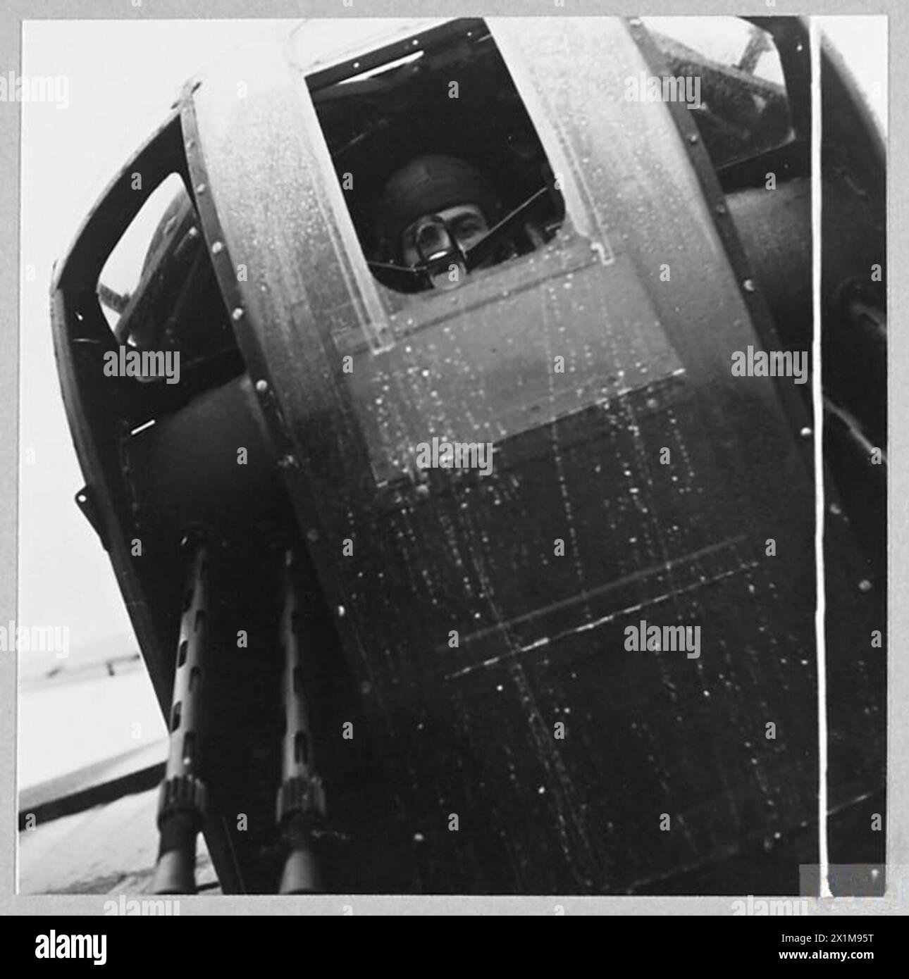 Rear gunner lancaster bomber hi-res stock photography and images - Alamy
