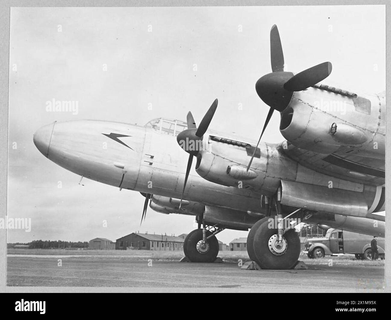 RAF aircraft prepares for a flight to Australia, aiming to complete the ...