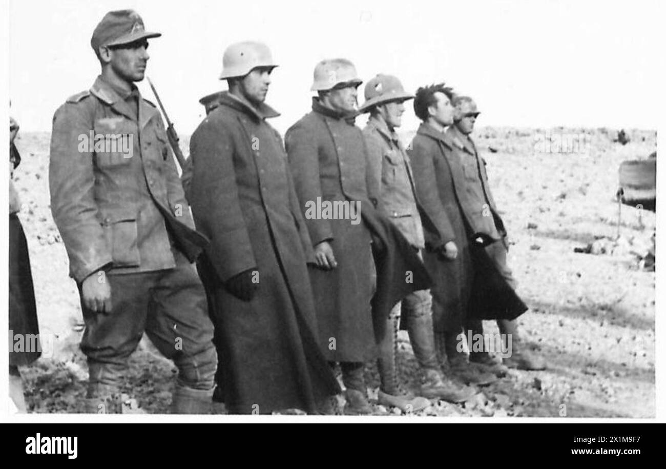 LATEST PICTURES FROM THE WESTERN DESERT - Types of some of the German ...