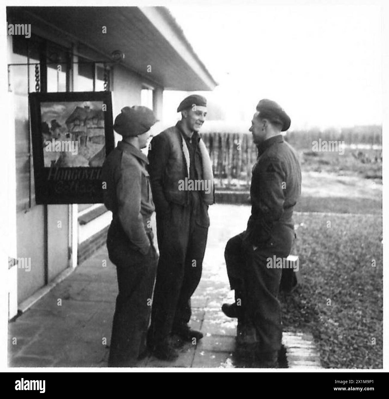 FIELD MARSHAL'S VISIT TO 3RD DIVISION CLUB - "Hangover Cottage ...