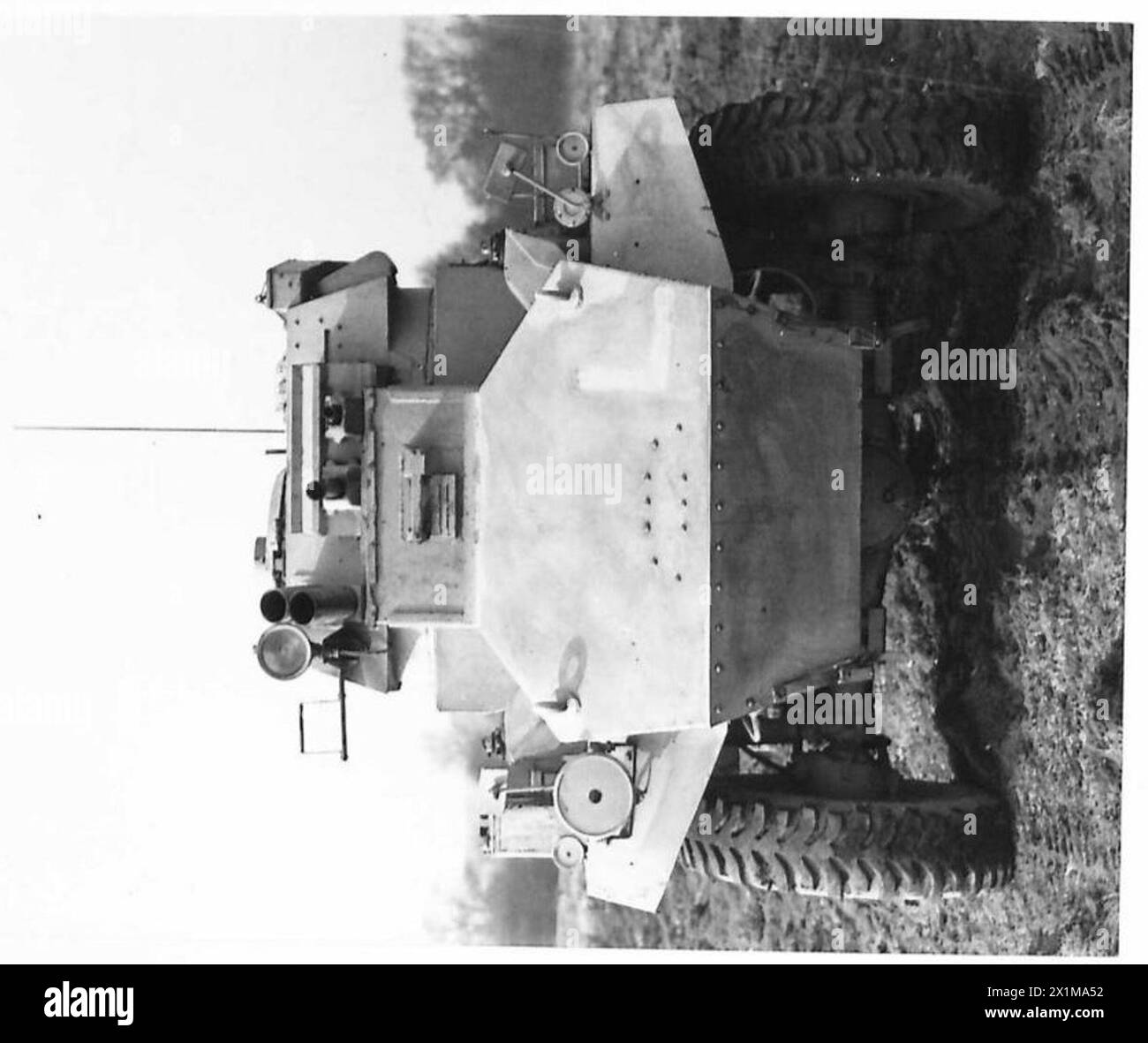 Humber Armoured Car Mk. I used by the British Army as part of its ...