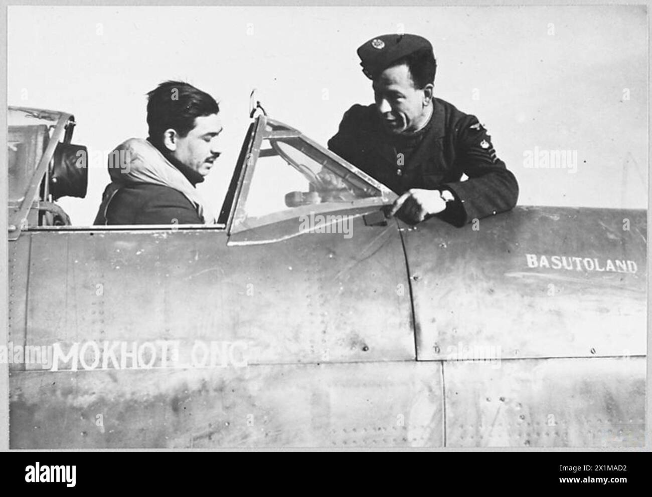 THE BASUTOLAND SQUADRON : PILOTS AND AIRCRAFT - 4913 "MOKHOTLONG" Pilot ...