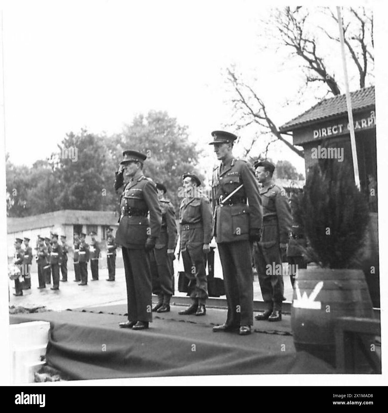 CHURCH PARADE IN SOUTH EASTERN COMMAND - Lt. General M.G.N. Stopford ...