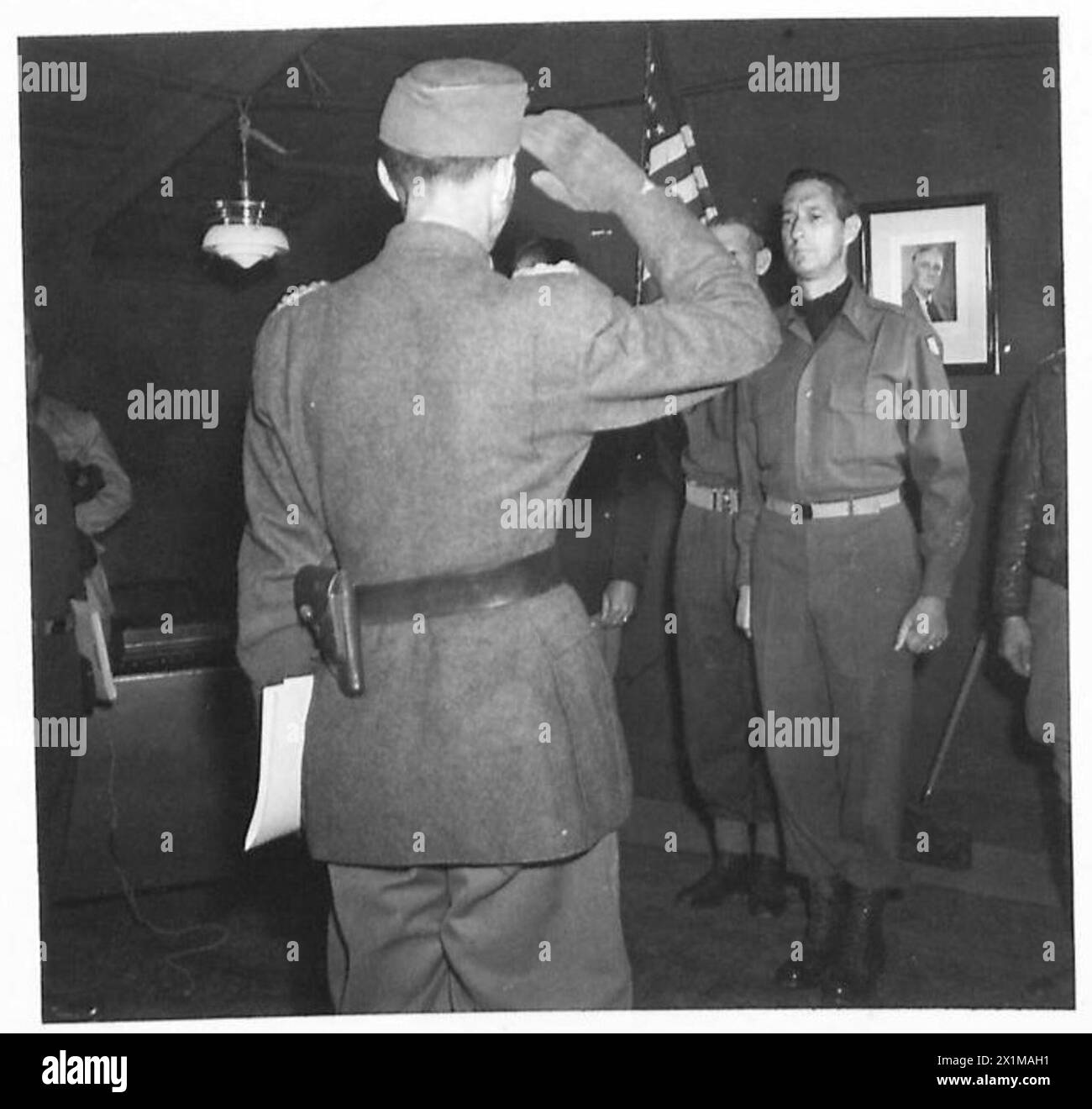 German surrender italy Black and White Stock Photos & Images - Alamy