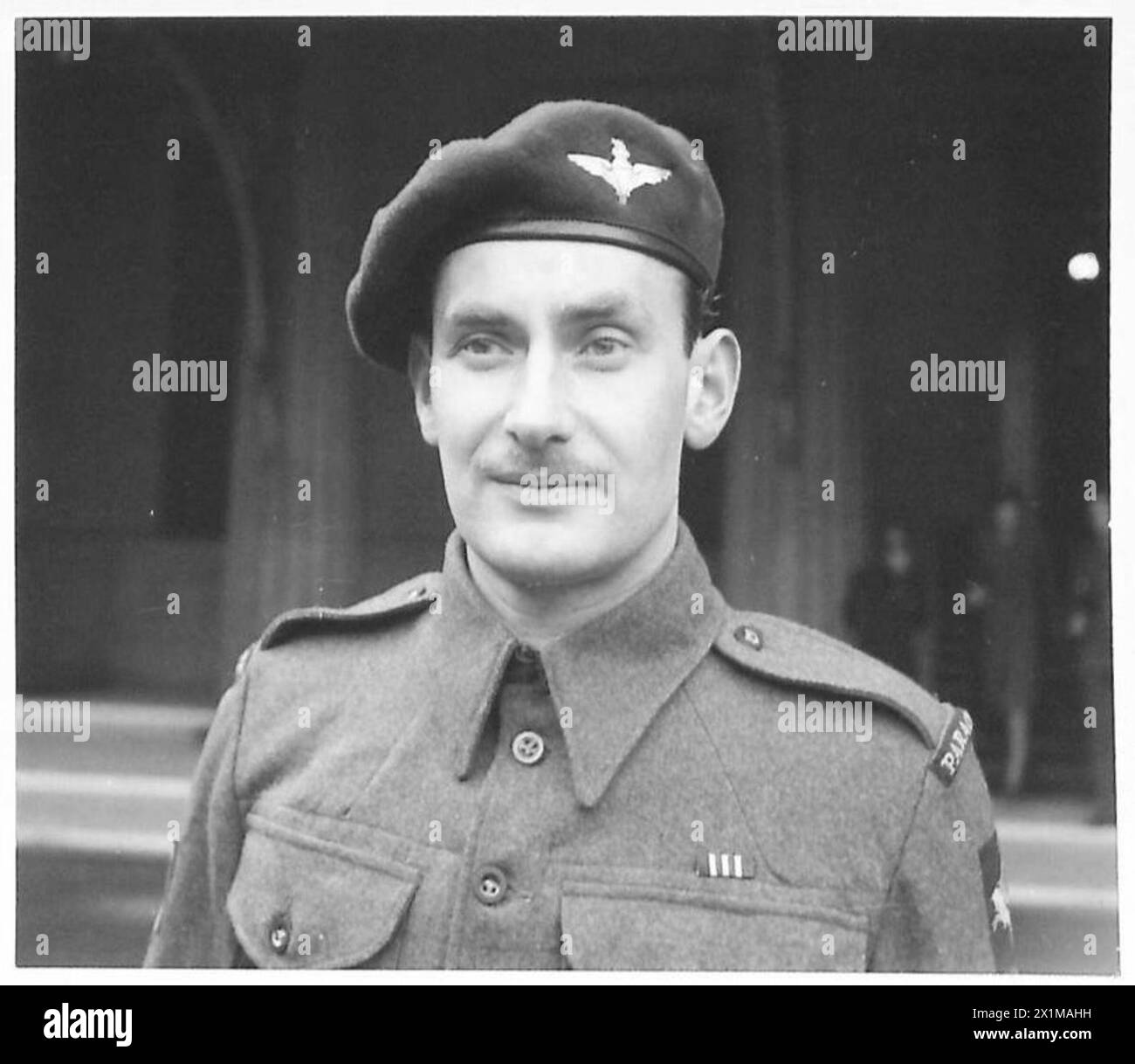 MEN OF ARNHEM AT BUCKINGHAM PALACE - Sergeant Binick, MM of the ...
