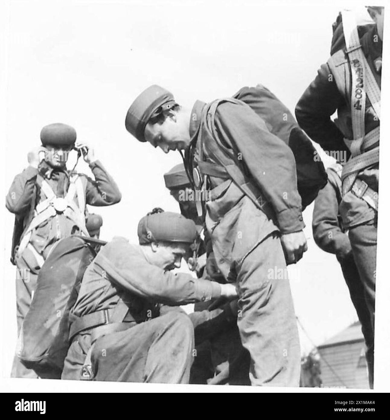 Paratroop recruits complete synthetic ground training and are ...