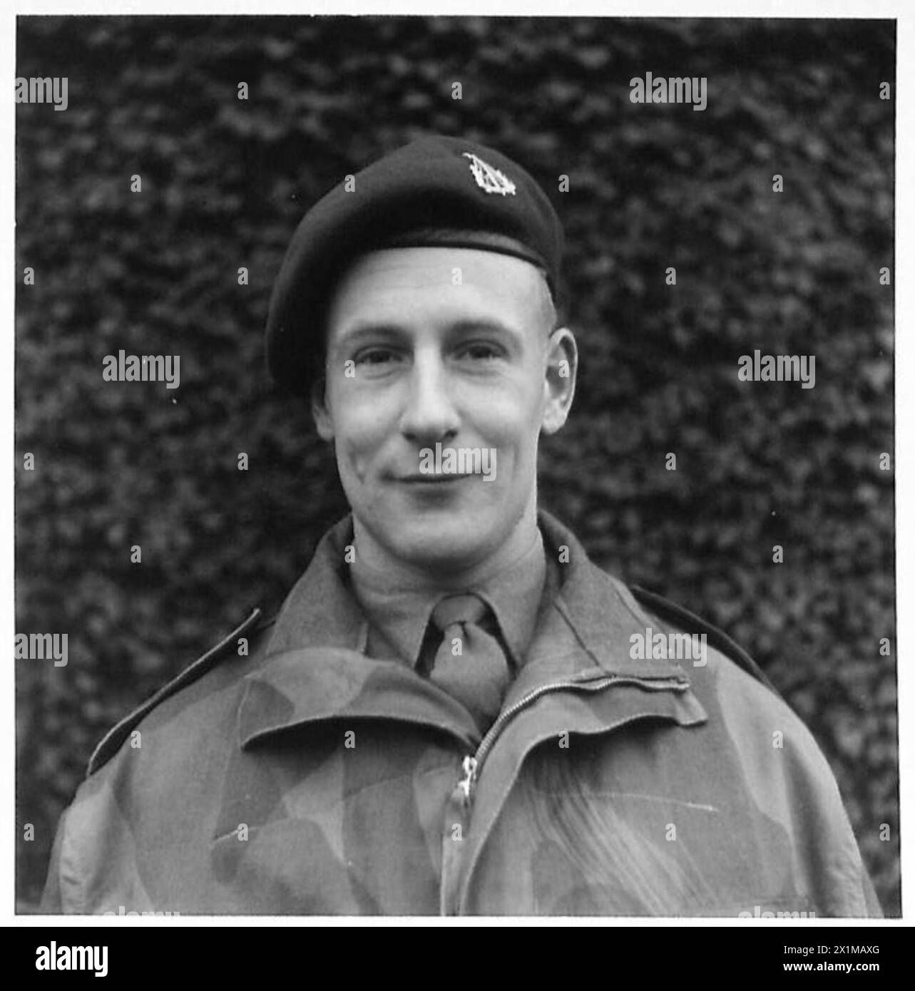 AIRBORNE OFFICERS - Captain P.C.A. Somerville Stock Photo - Alamy