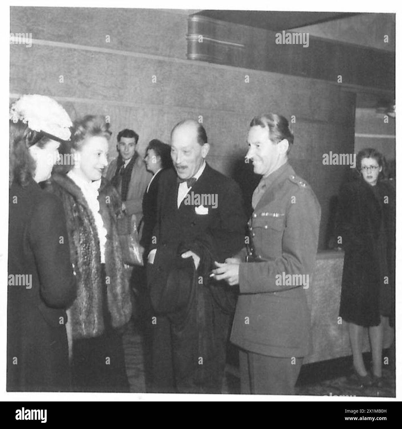 FIRST NIGHT OF "BURMA VICTORY" AT THE WARNER THEATRE, LONDON - Mr. Jack ...