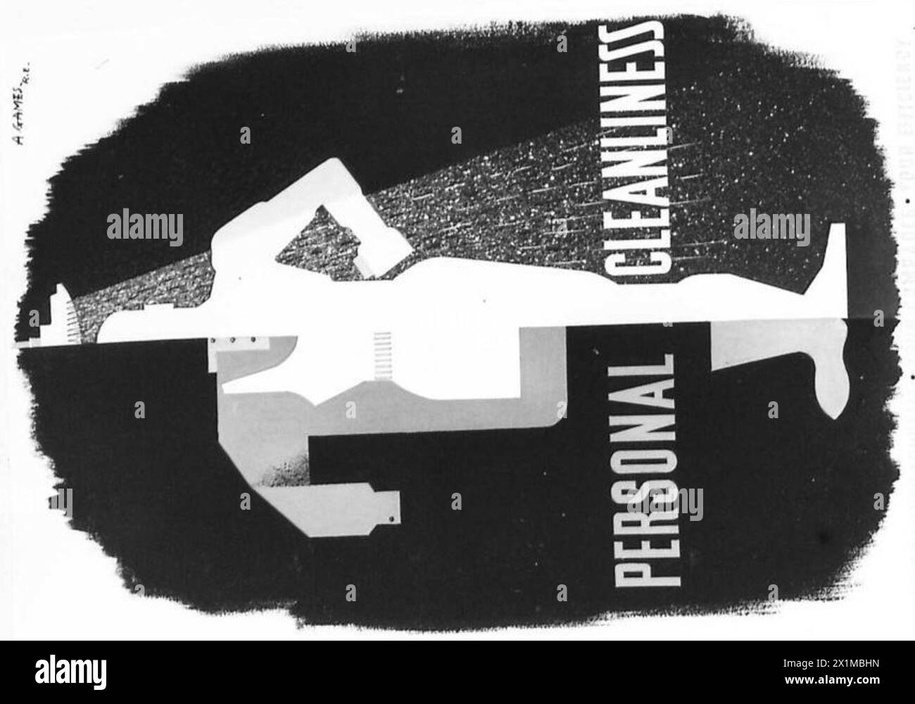 POSTERS - Cleanliness Poster by Cpl. GAmes, British Army Stock Photo ...