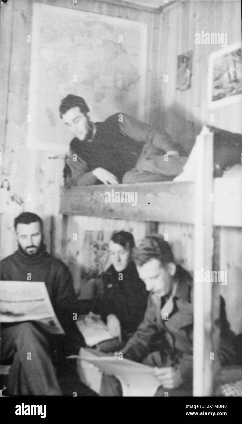 Flight Lieutenant Clarke Wallace Floody, Sam Sangster, and Pop Collett ...