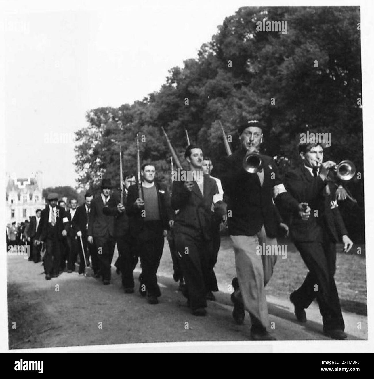 Members french resistance parade hi-res stock photography and images ...
