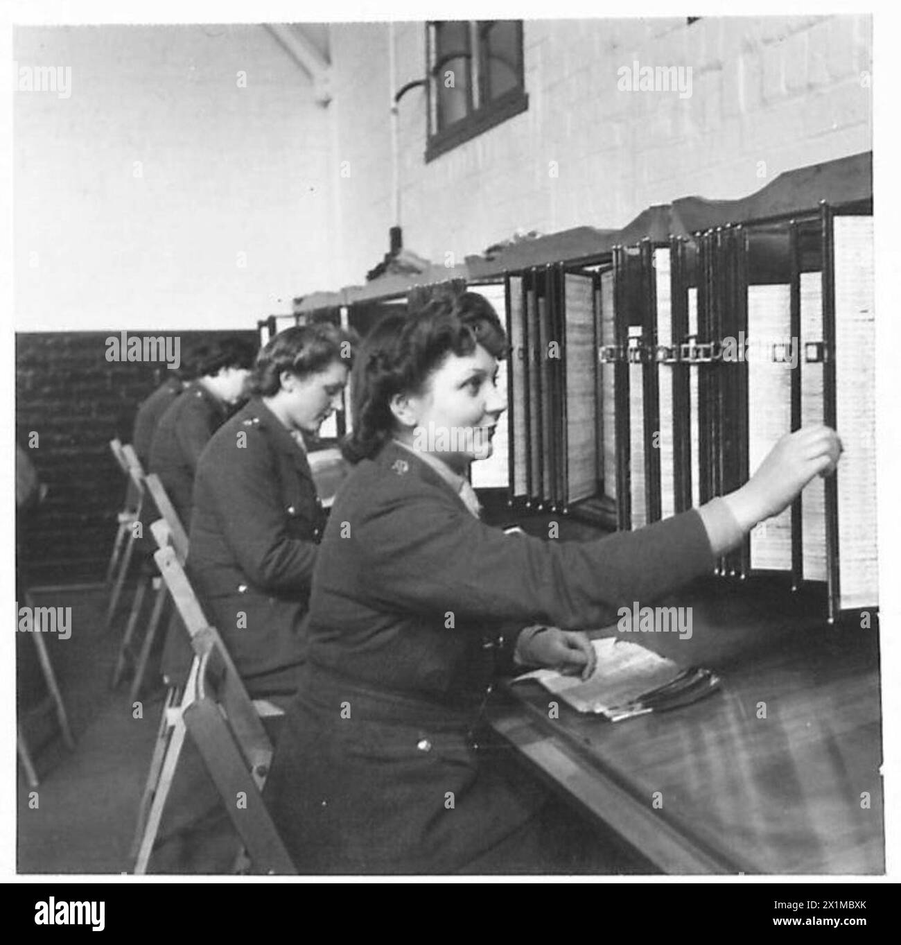 Units Location panels are displayed at Central Ordnance Depot in Derby ...