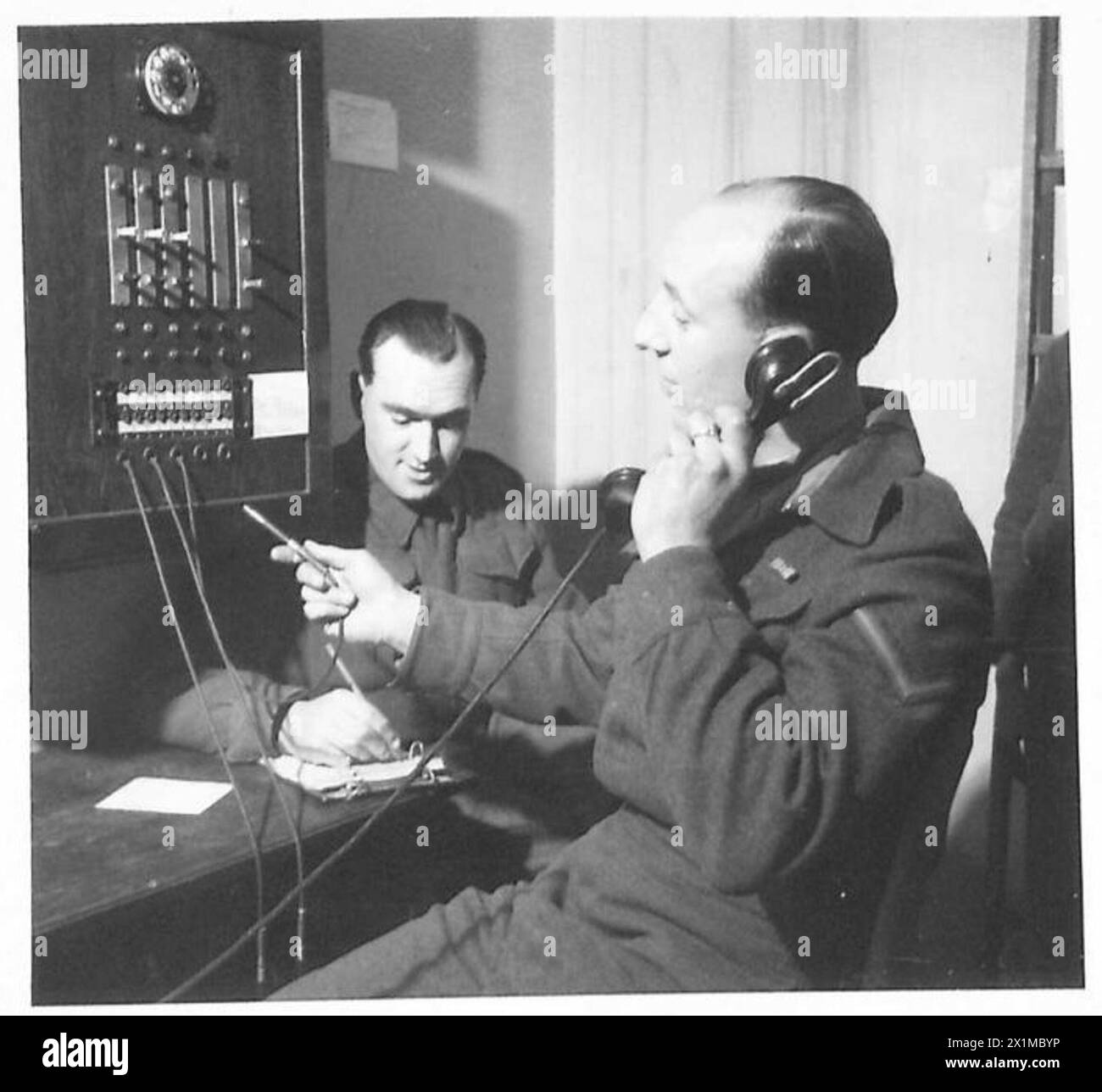 Switchboard instruction hi-res stock photography and images - Alamy