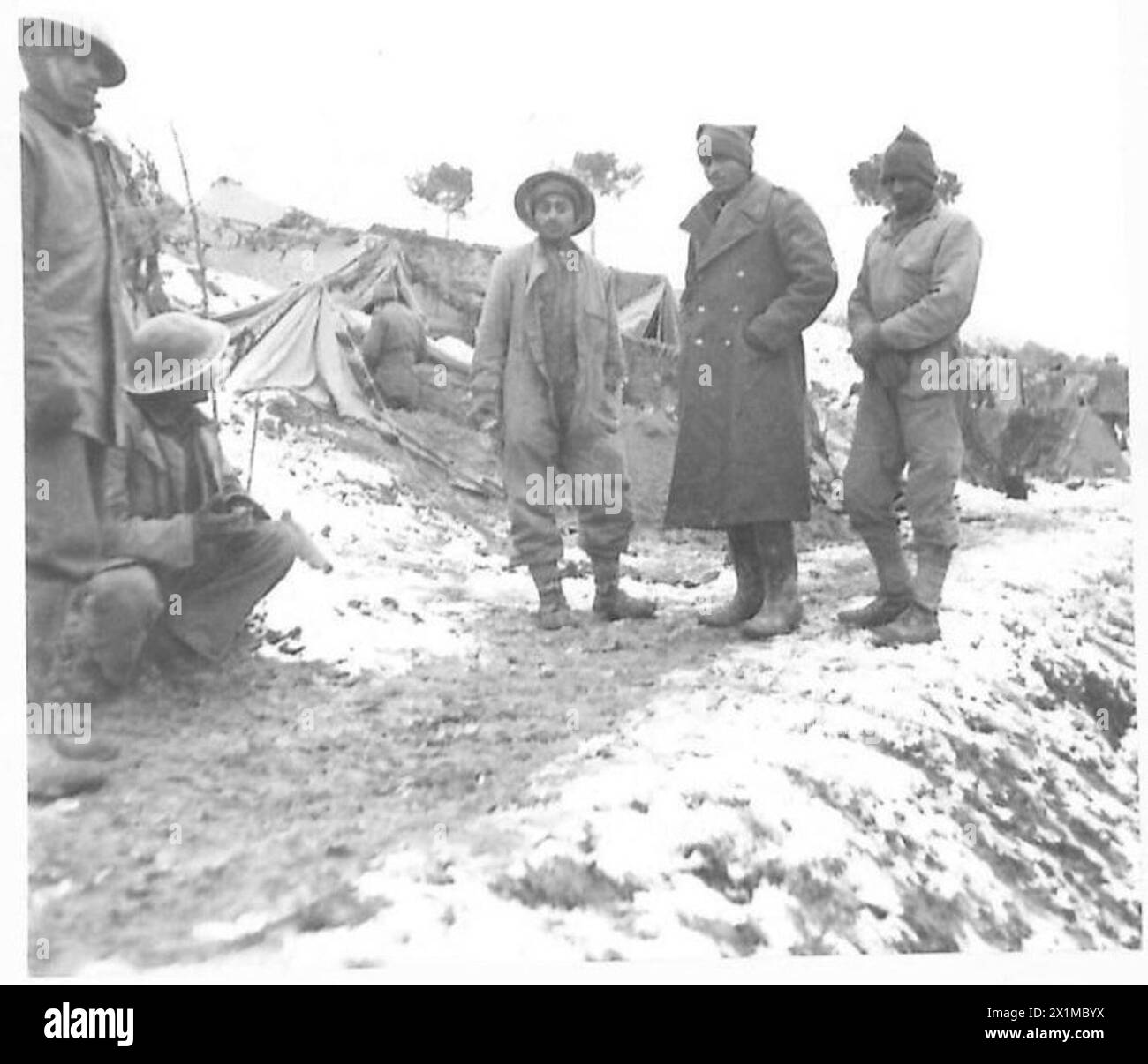 EIGHTH ARMY : VARIOUS - Indian sappers who are constructing roads have ...