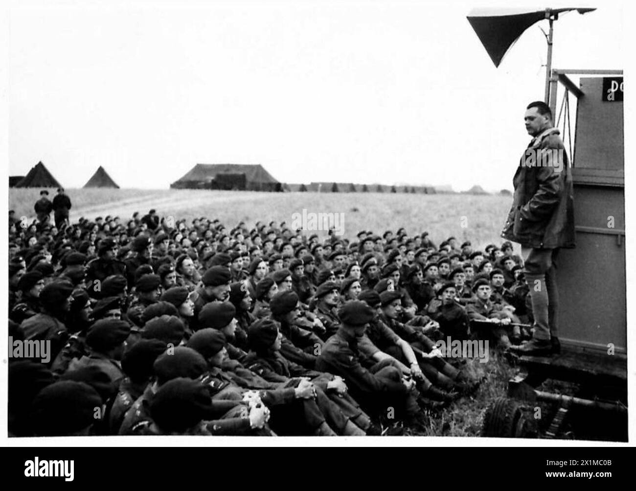 British airborne gale Black and White Stock Photos & Images - Alamy
