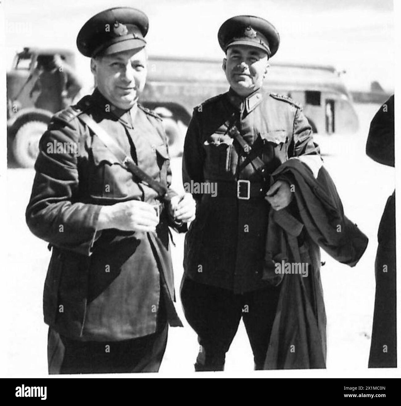 TURKISH MILITARY MISSION VISITS NORTH AFRICA - Two of the Turkish ...