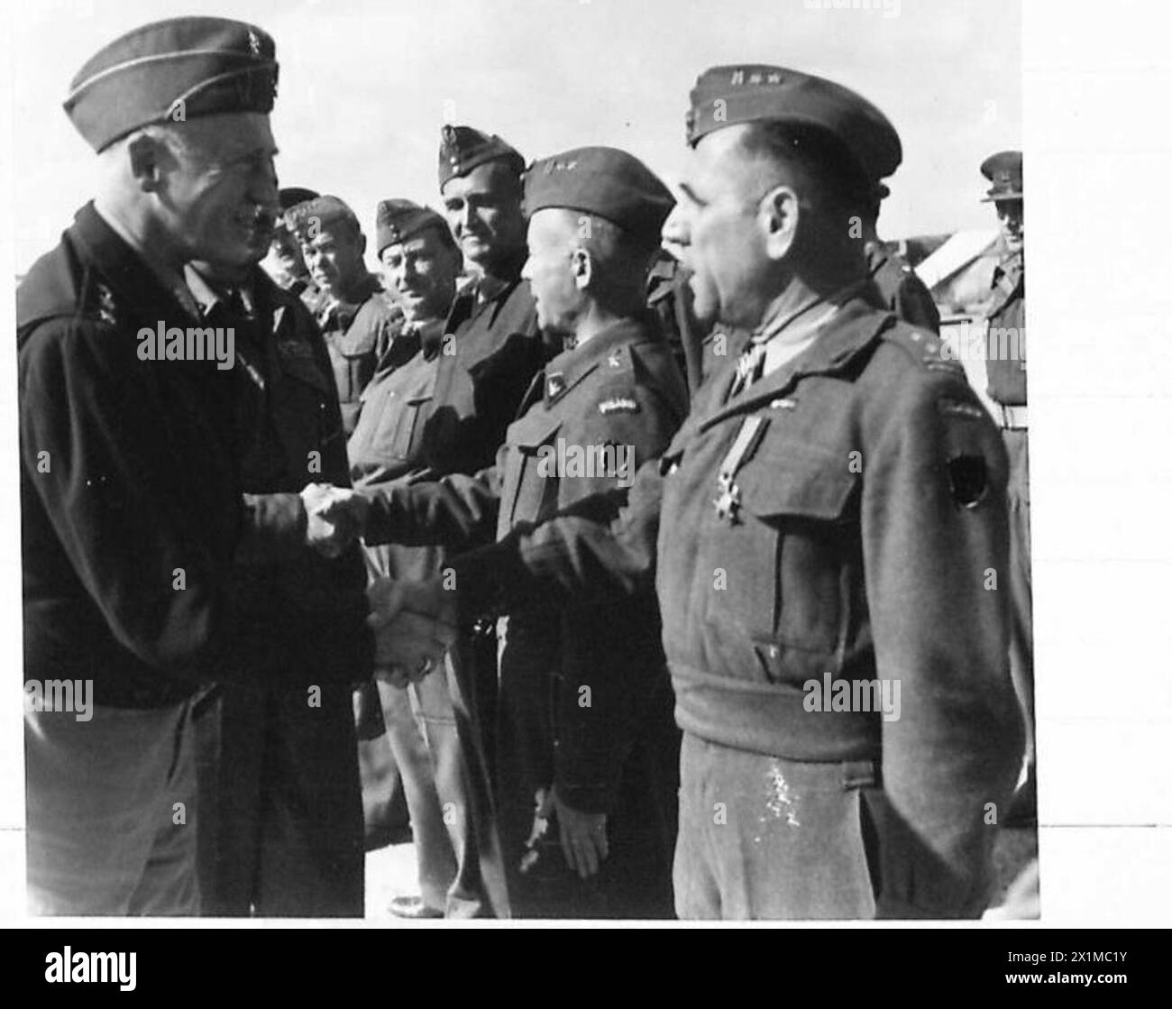 Polish military officers Black and White Stock Photos & Images - Alamy