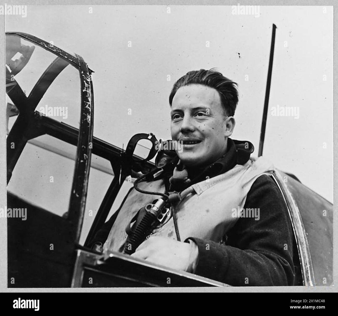 Flying Officer Arthur Bourne of an Army Cooperation Squadron in London ...