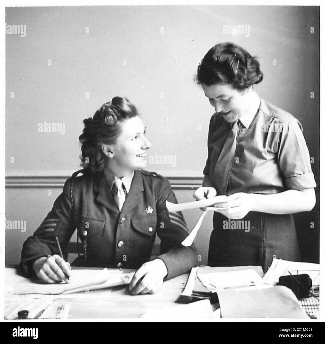 A.T.S. WHO ARE READY TO LEAVE FOR FRANCE WITH GENERAL MONTGOMERY S SECOND ECHELON - Sergeant ...