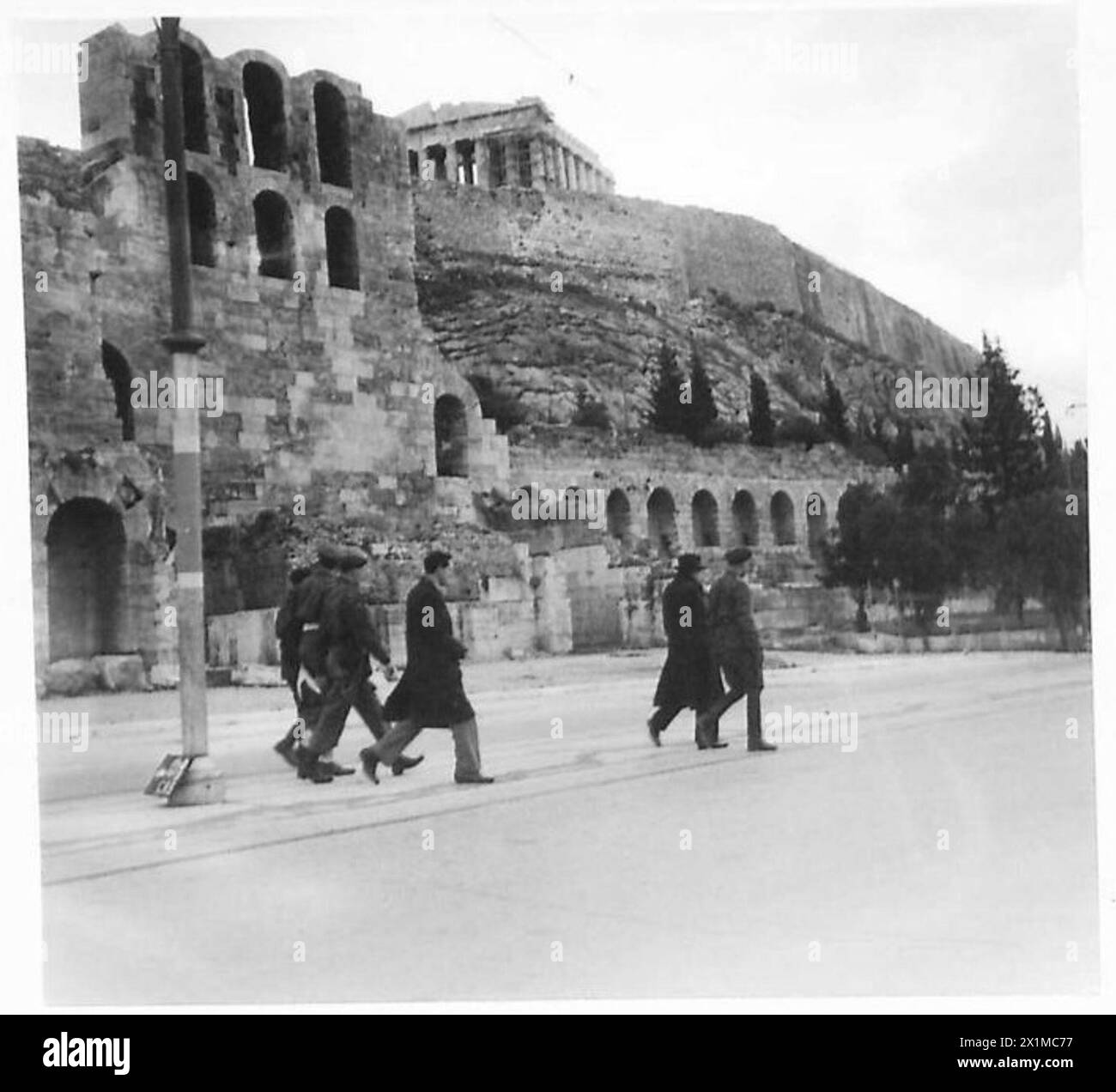 FIELD MARSHAL ALEXANDER VISITS AIRBORNE TROOPS IN ATHENS - From the ...