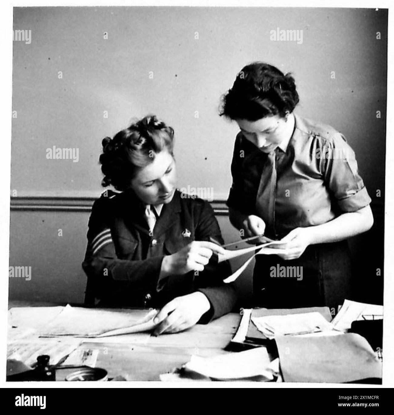 A.T.S. WHO ARE READY TO LEAVE FOR FRANCE WITH GENERAL MONTGOMERY S SECOND ECHELON - Sergeant ...