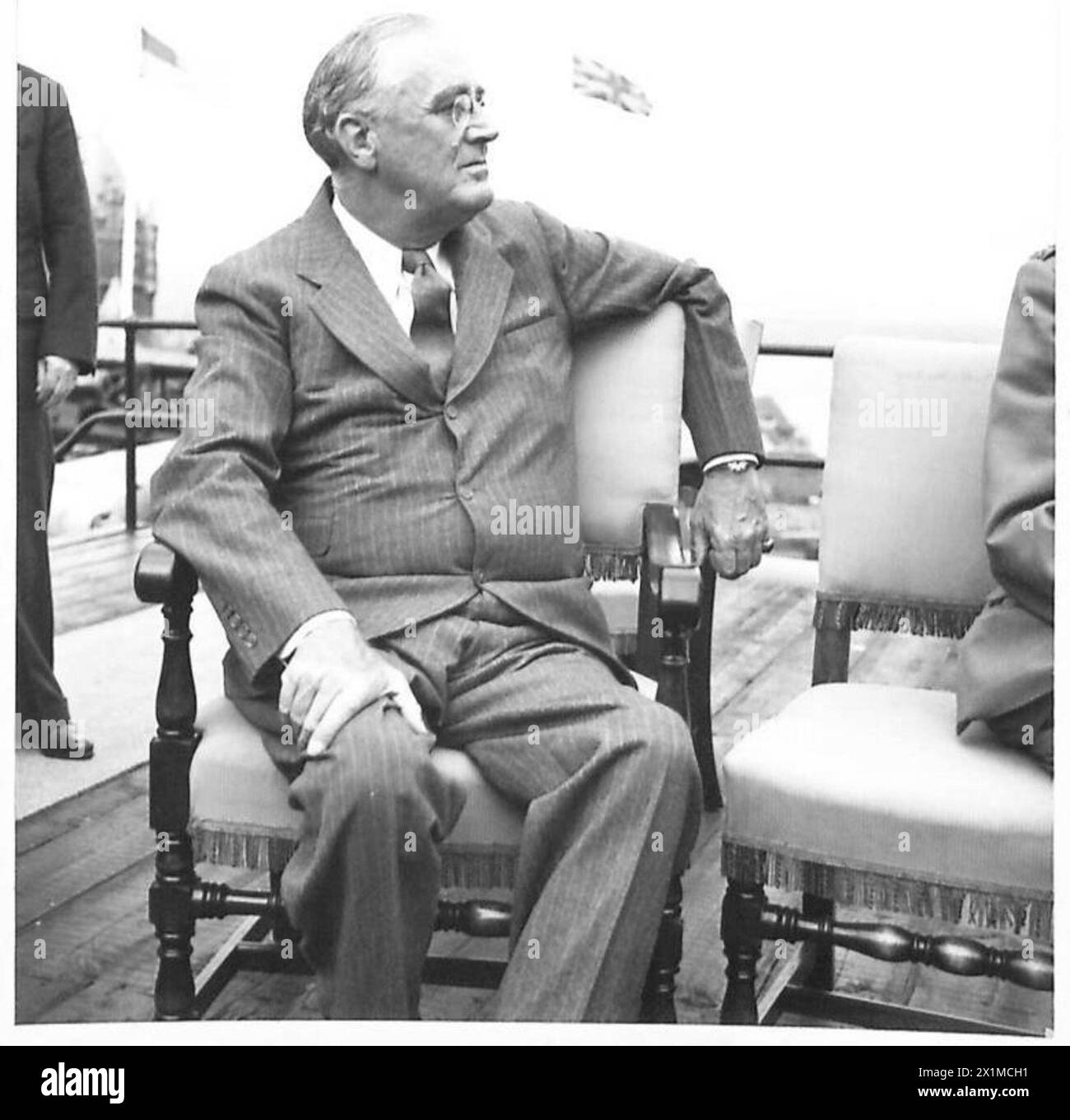 Portrait depicts president franklin Cut Out Stock Images & Pictures - Alamy