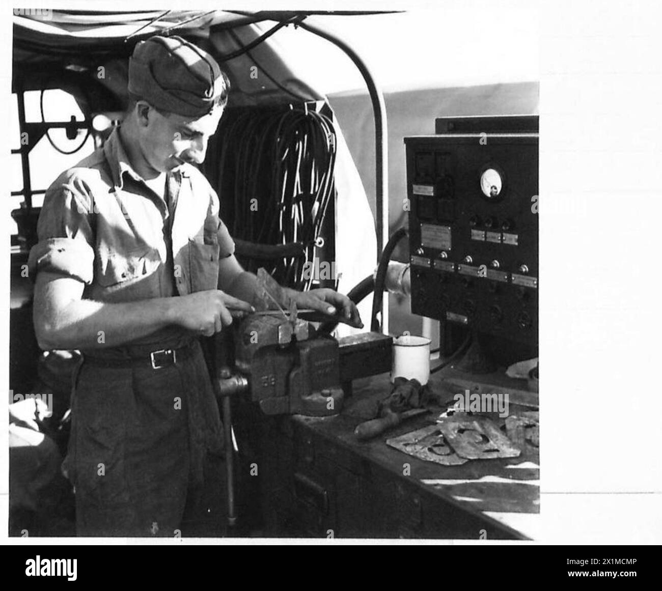 Workshop driver Black and White Stock Photos & Images - Alamy