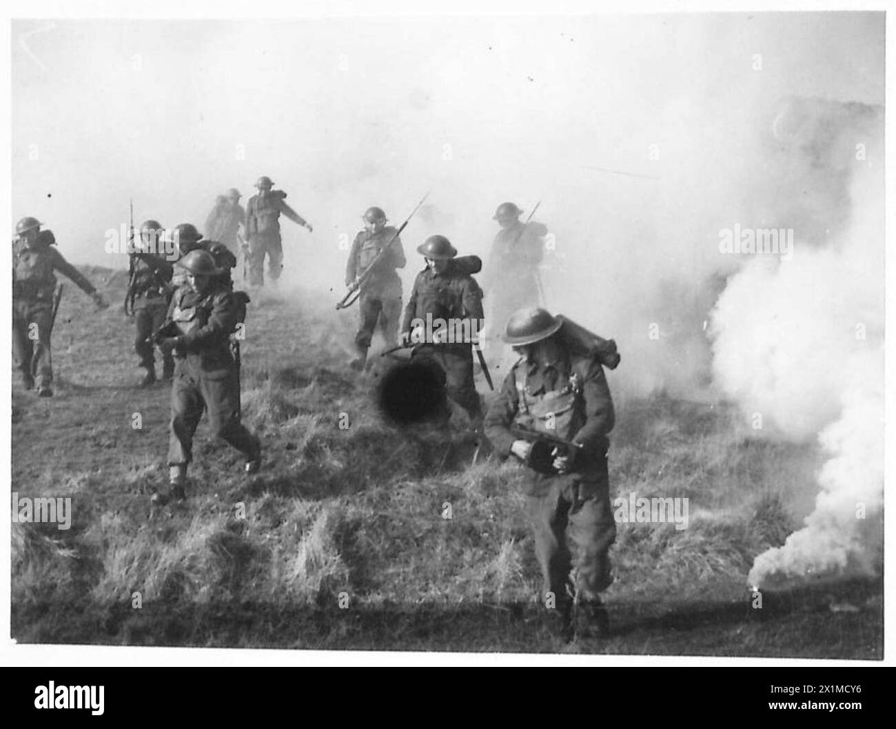 Tactical engagement simulation exercise Black and White Stock Photos ...