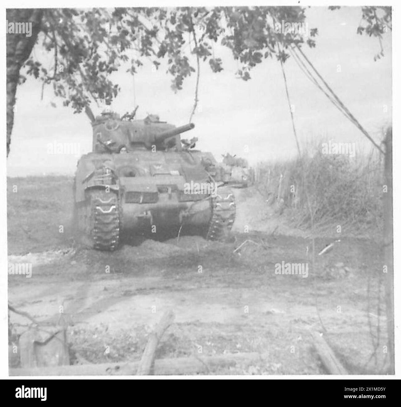 ITALY : FIFTH ARMYANZIO BRIDGEHEAD - Tanks of "B" Squadron 46 R.T.R ...