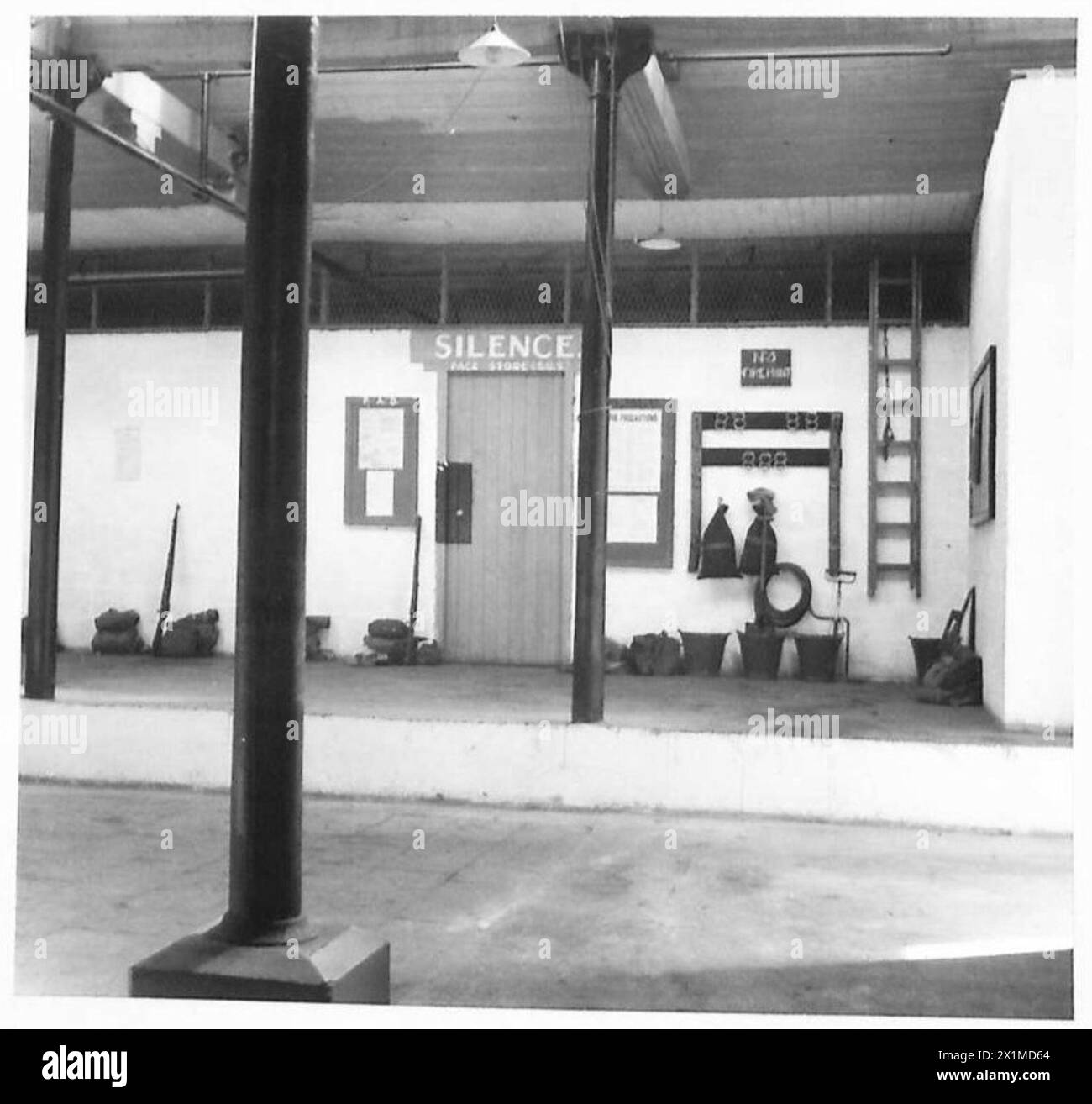 MILITARY DETENTION BARRACKS : CARRICKFERGUS - Reception Block. Shows ...