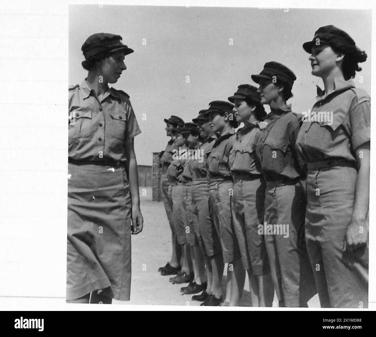 Sergeant major’s parade Black and White Stock Photos & Images - Alamy